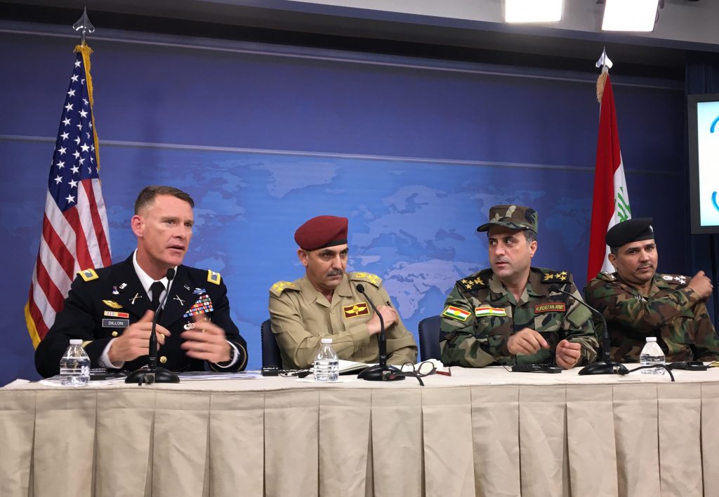 Briefing with CJTF-Operation Inherent Resolve Spokesperson Col Ryan ...