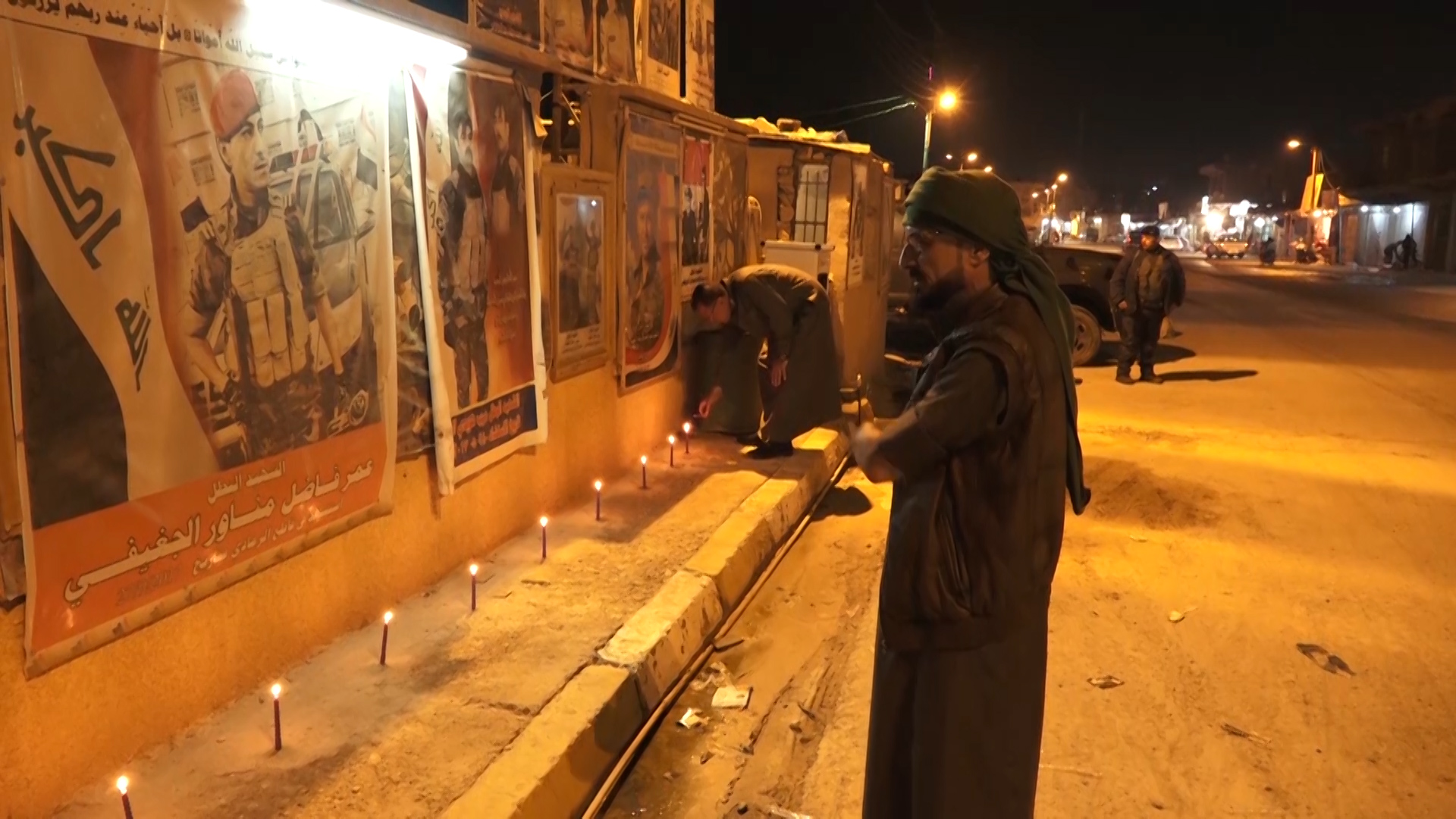 The wall remembering the martyrs who fought Daesh - The Global ...