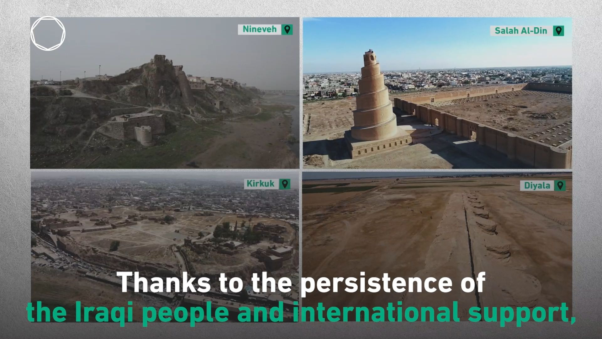 Four Iraqi priceless cultural heritage sites - The Global Coalition ...